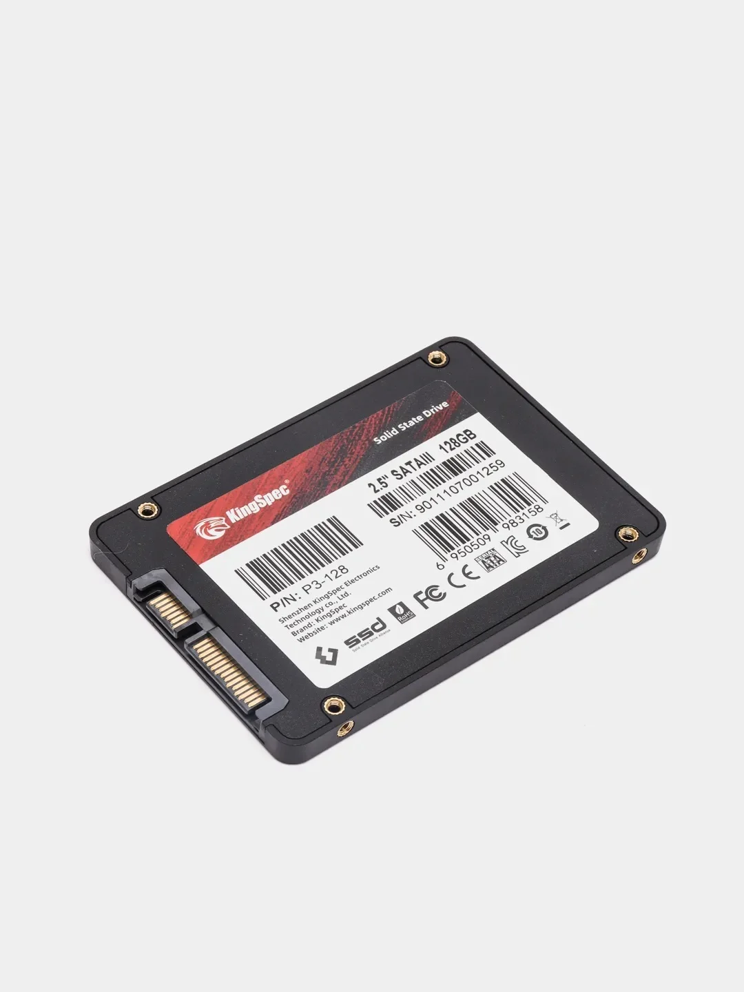 Жесткий диск SSD накопитель KingSpec 2.5 SATA3 для компьютера или ...