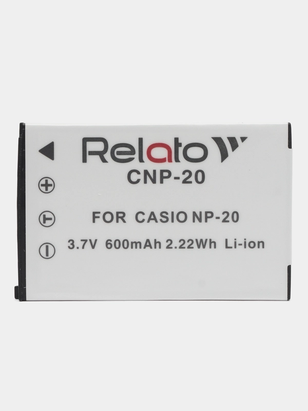 Аккумулятор Relato CNP-20/Casio NP-20, Rekam NP-20 купить по цене 589 ...