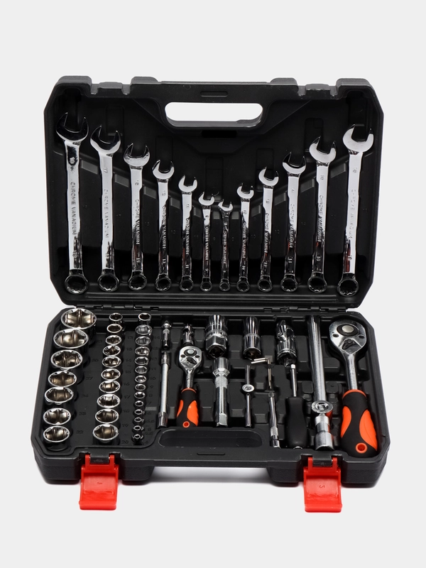 Набор инструментов для автомобиля, 61 предмет, в чемодане купить по ...