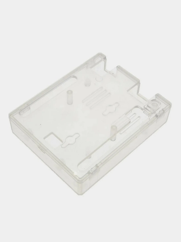 Пластиковый корпус для Arduino Uno R3 прозрачный купить по цене 140 ₽ в интернет магазине