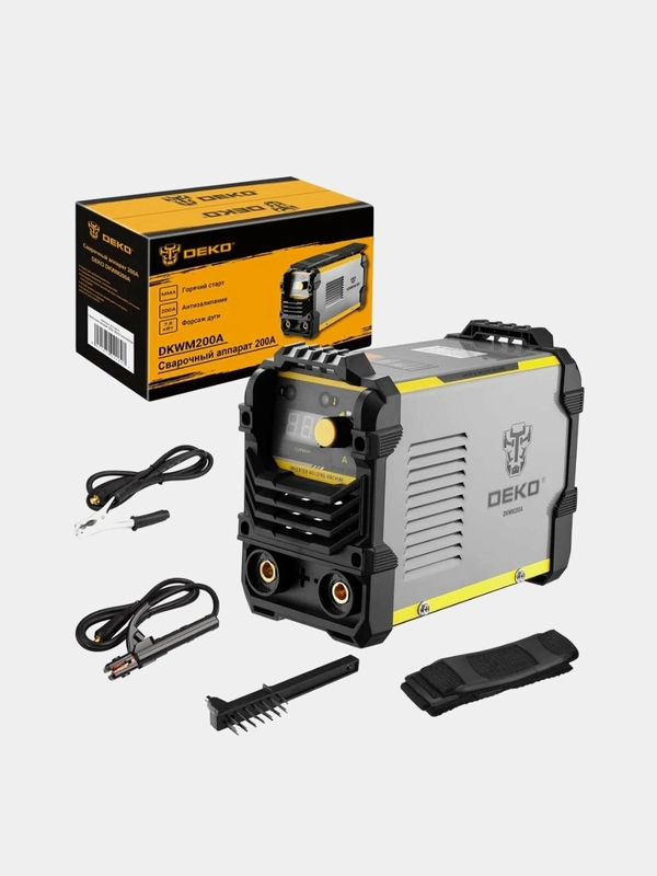 Сварочный аппарат 200А Deko DKWM200A купить по цене 4536 ₽ в интернет ...