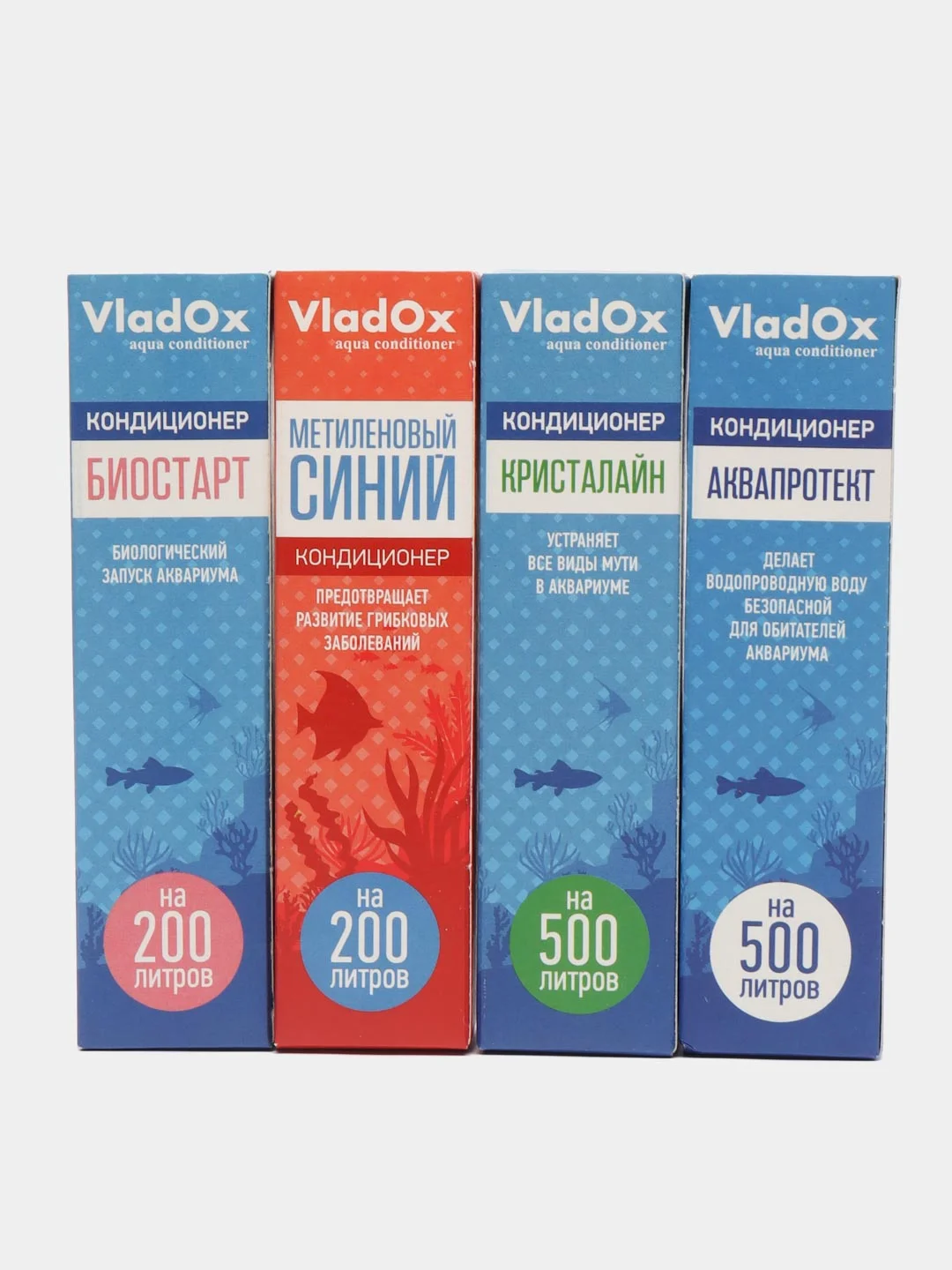 Мини-аптечка для аквариума Vladox: Метиленовый синий, Биостар ...