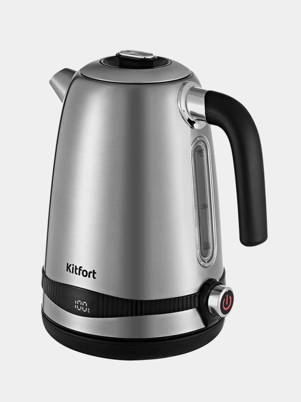 Чайник Kitfort КТ-6121-5, металлик, 1,7 л, 2200 Вт купить по цене 2445 ₽ в интернет-магазине ...