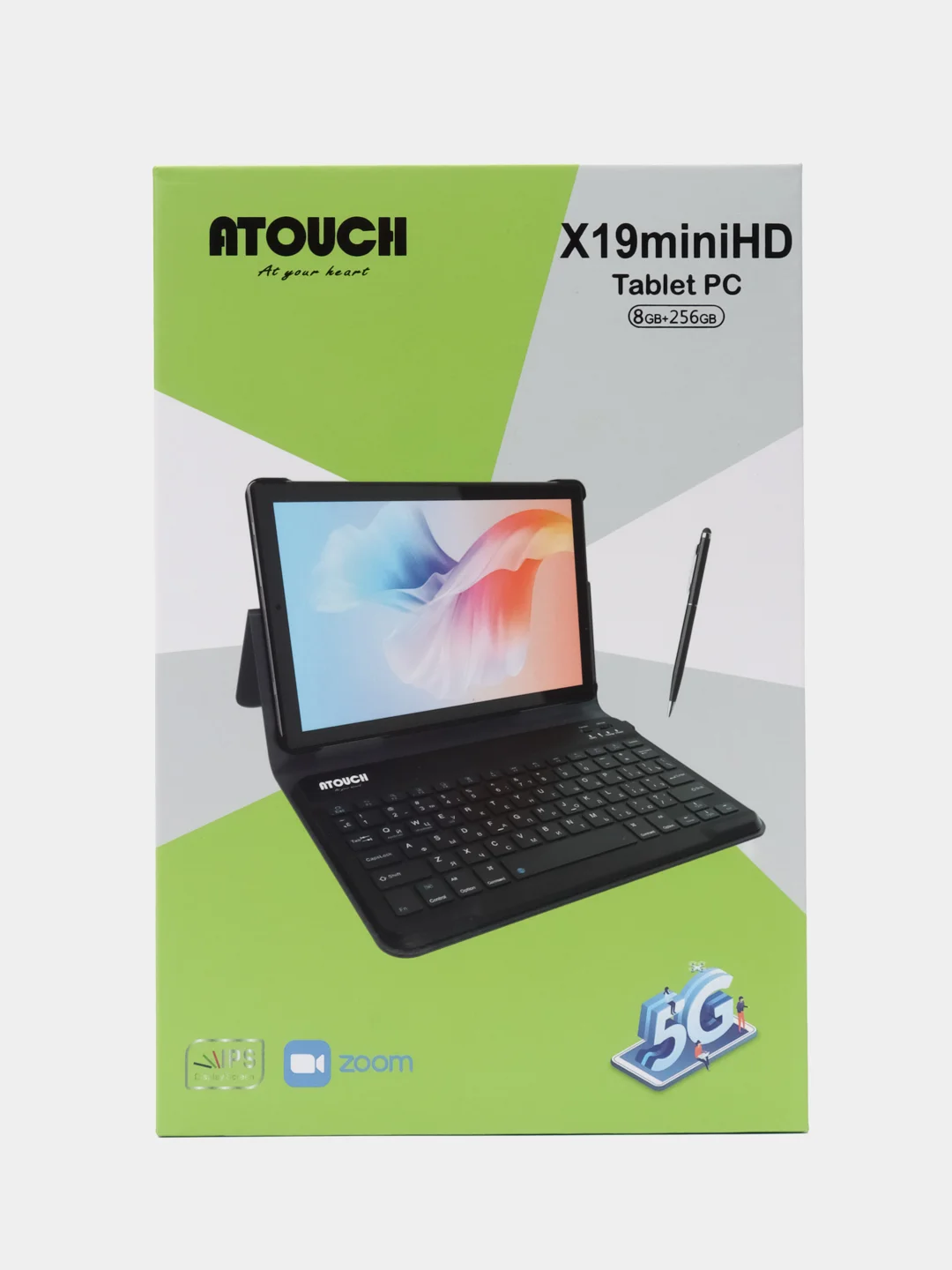 Планшет ATOUCH X19 MINI, 7 дюймов, с клавиатурой, Tablet PC 8/256 ГБ ...