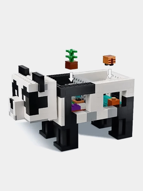 Конструктор LEGO Minecraft The Panda Haven "Дом панды" купить по цене ...